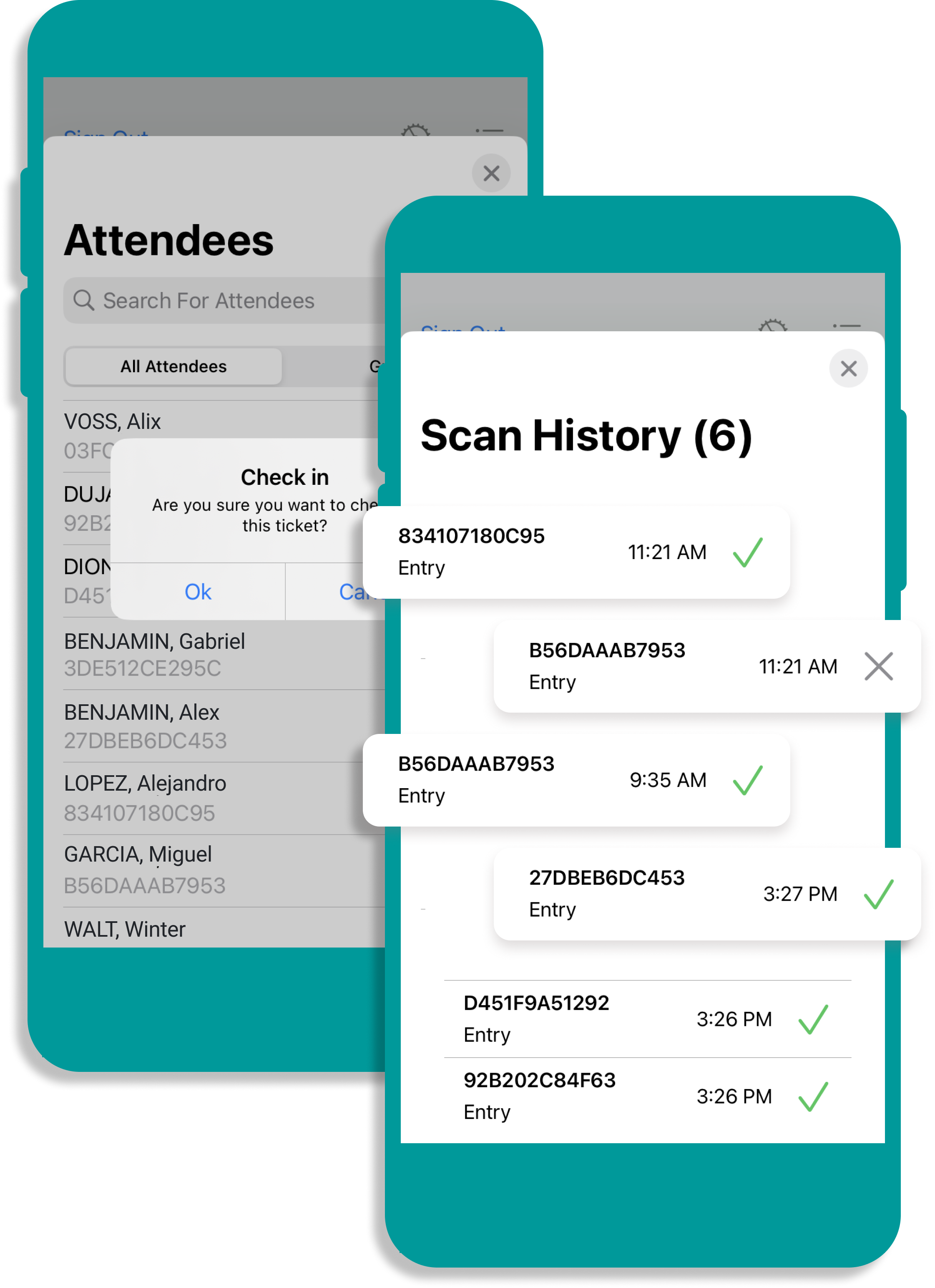 Access Control (New iOS Scanning) App – Client Support